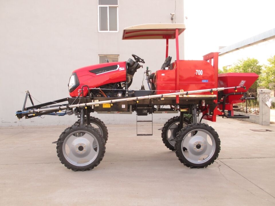 Self-propelled Rice Field Sprayer HQPZ-700 with CE, rice sprayer wit SGS