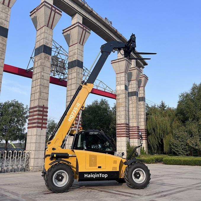 New designed Telehandler HQ735-II with new cabin,Telescopic Handlers ...