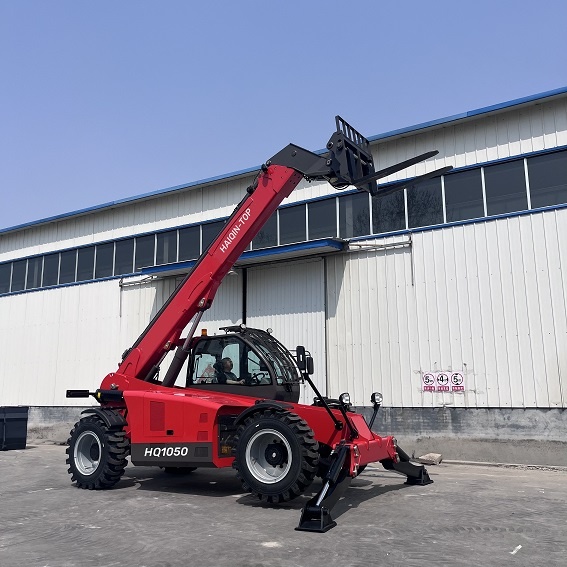 Telehandler HQ1050 with 10m lift height, 5000kg lift weight