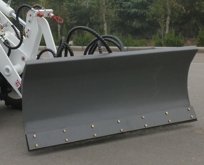Snow blade for wheel loader, telescopic loader, telehandlers etc