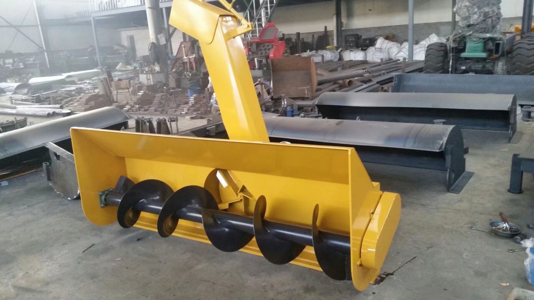 Snow blower for wheel loader, telehandlers, backhoe loaer,etc