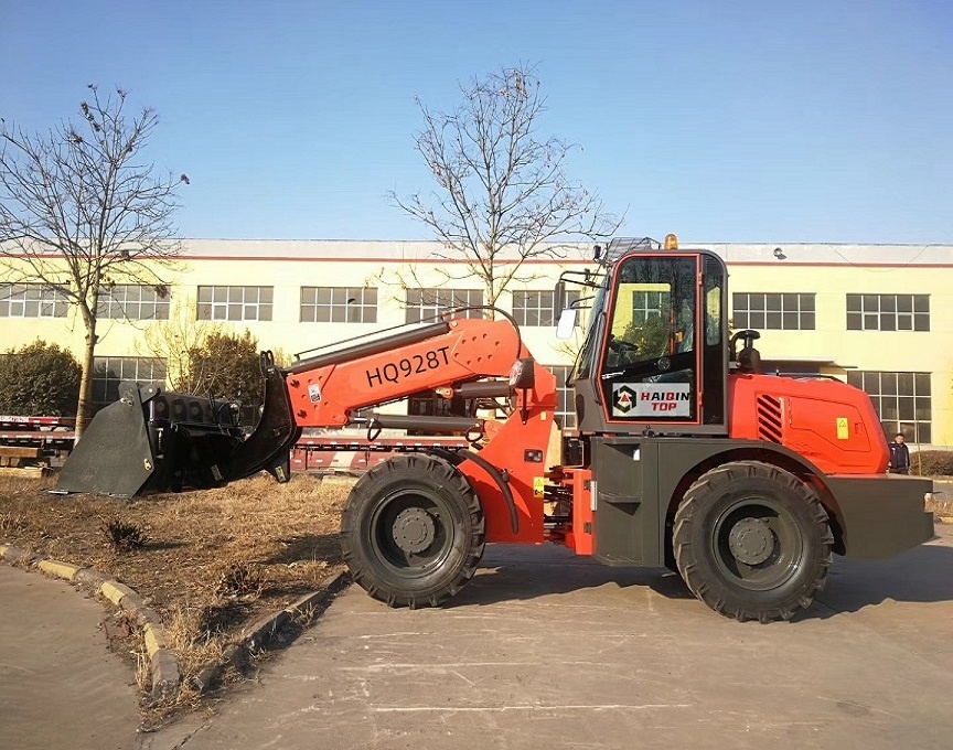 Telescopic loader with HQ928T CE,articulated boom loader with SGS