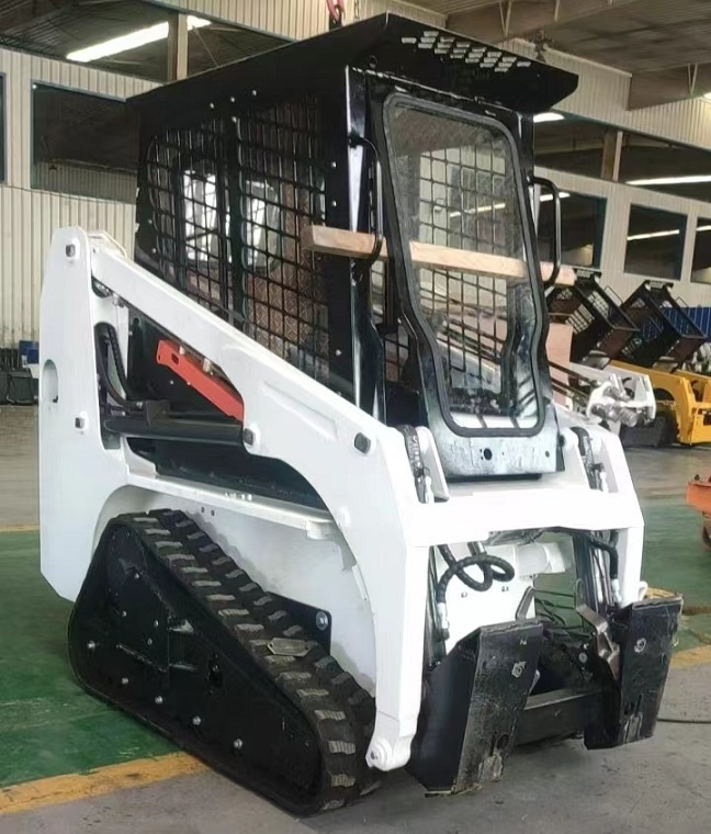 HQS-25 Small Track Skid Steer Loader with compact design, this mini ...