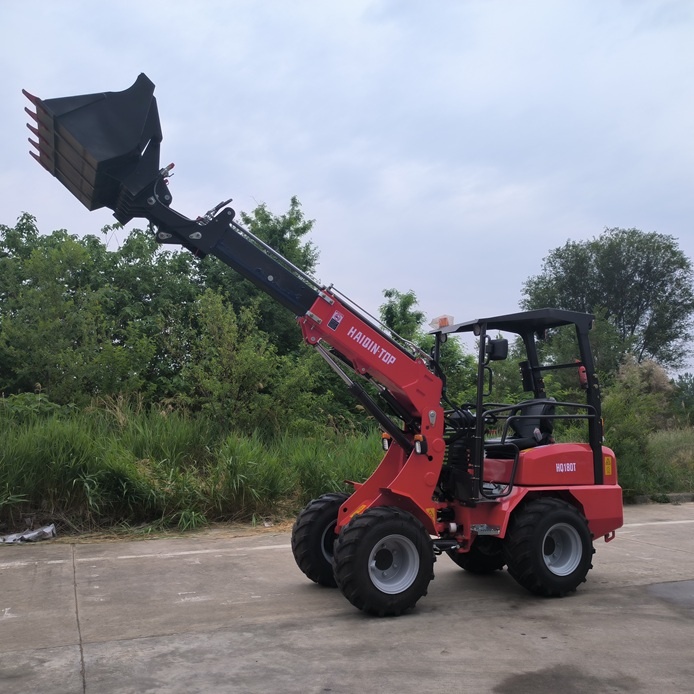HQ180T mini telescopoic loader with CE, Telescopic mini loader Japan ...