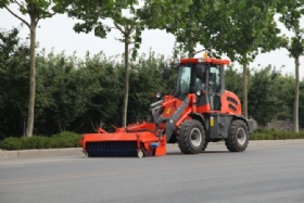 Road Sweeper for loaders, telehandlers